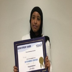Meadow High School - Tahiyah won the Jack Petchey Award for November